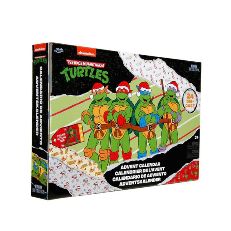 Calendar Advent Mini Figurine Diecast Teenage Mutant Ninja Turtles ...