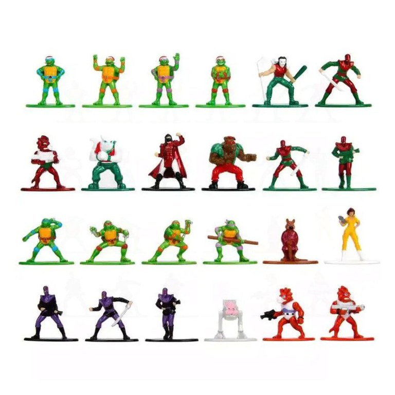 Calendar Advent Mini Figurine Diecast Teenage Mutant Ninja Turtles ...