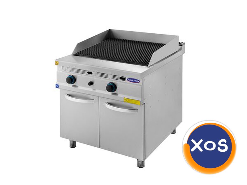 Gratar profesional cu placa fonta, Ideal Inox, Linia 930 — XOS.ro