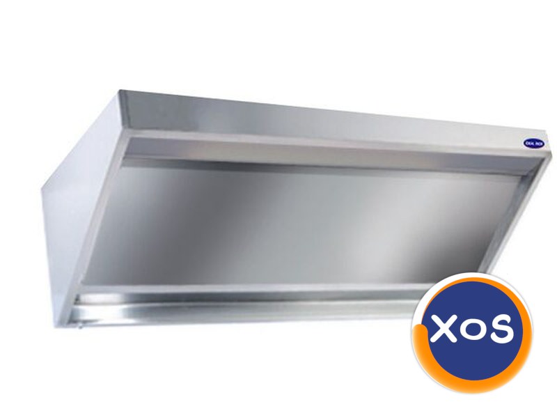 Hota inox de perete fara filtru SNACK, Ideal Inox, 5000X900X500 — XOS